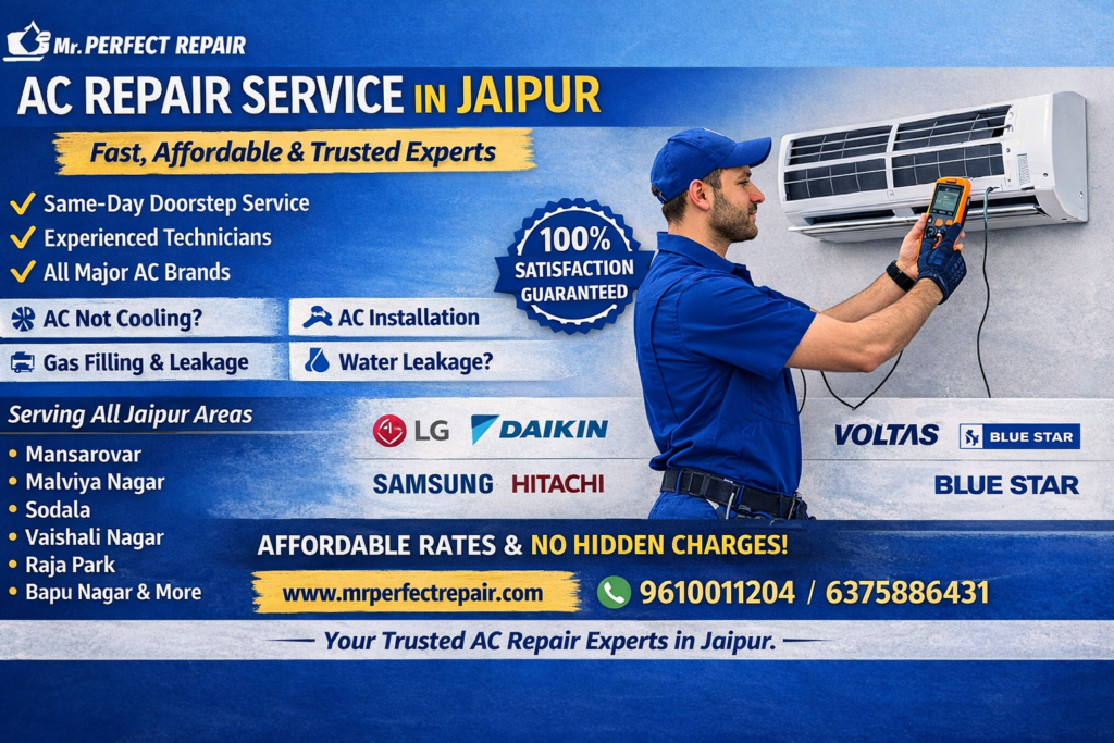 Best AC Repair Service in Jaipur - mrperfectrepair.com